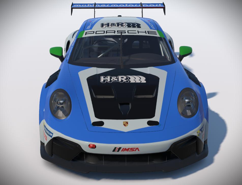 Porsche 911 Cup (992.2) Muhlner Motorsport by Hallam Cott - Trading Paints