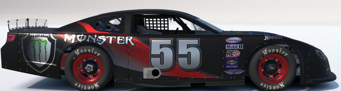 Super Late Model Eagle Monster 001 by Cecil J. - Trading Paints