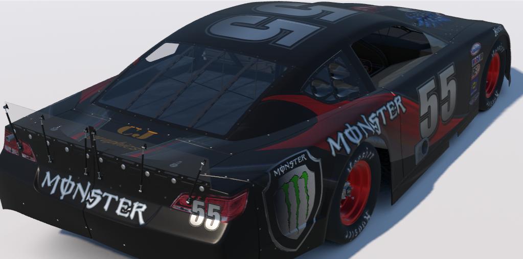 Super Late Model Eagle Monster 001 by Cecil J. - Trading Paints
