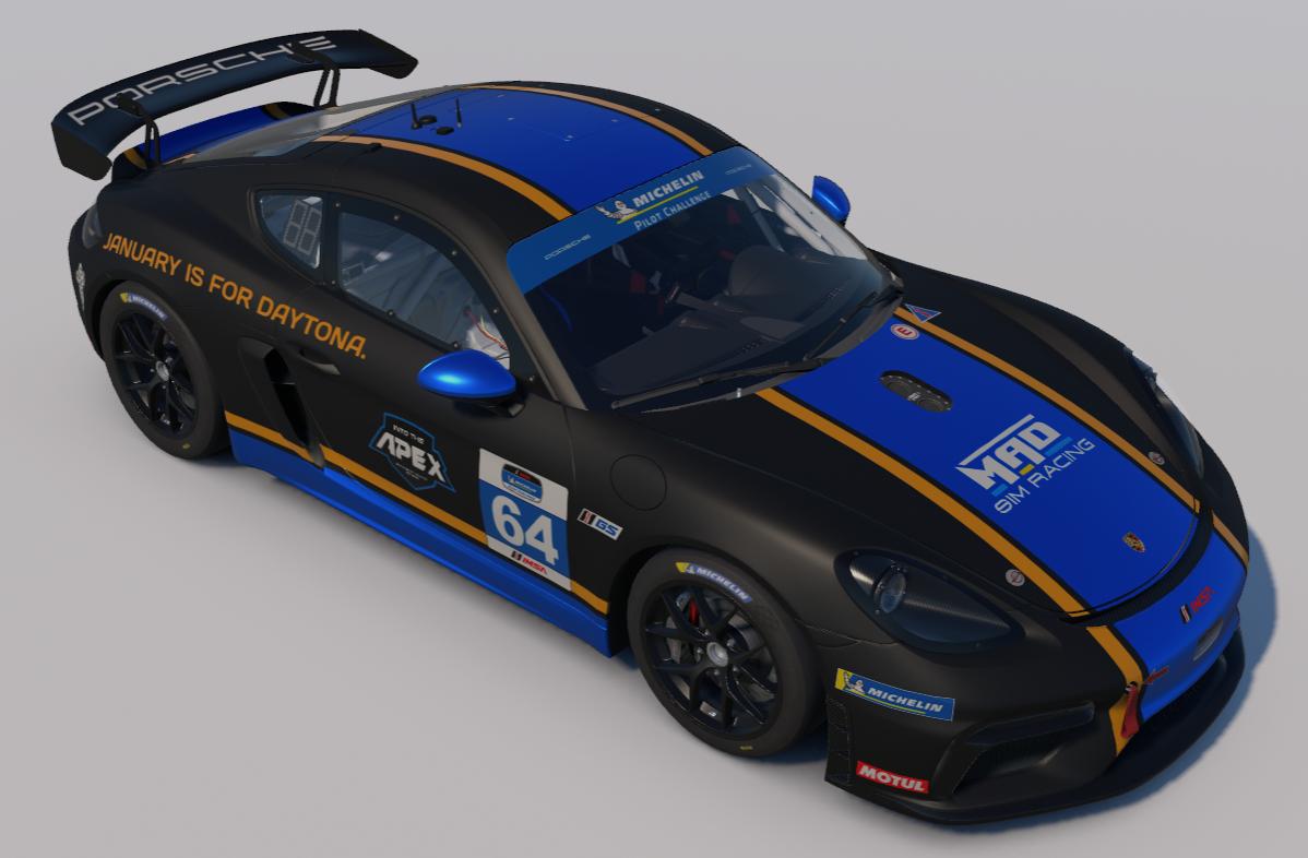 MAD Sim Racing ROAR Porsche by Tyler Beamon - Trading Paints