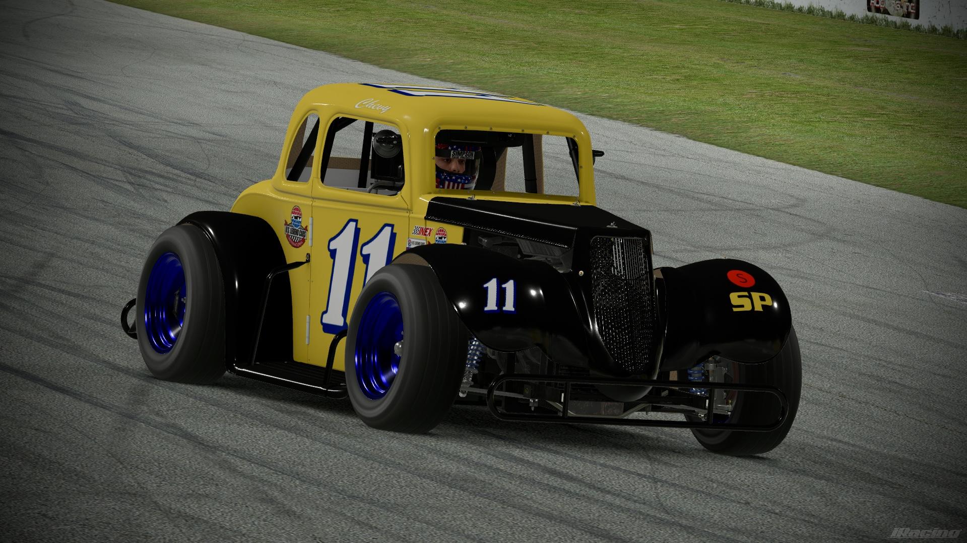 Chevy Rommeney 2025 Legends Car (Sim - Stamped) by Chase Hummel ...
