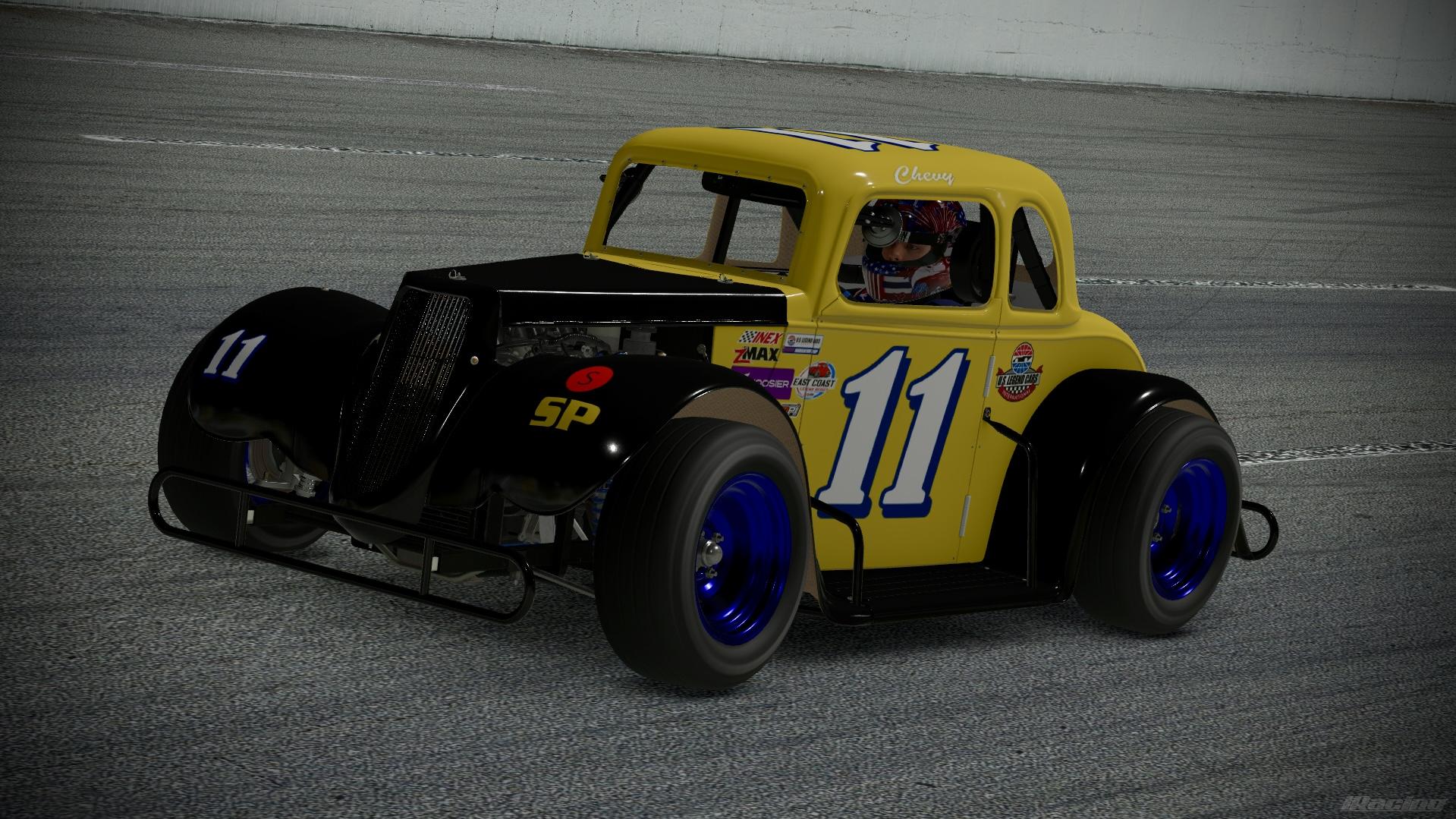 Chevy Rommeney 2025 Legends Car (Sim - Stamped) by Chase Hummel ...