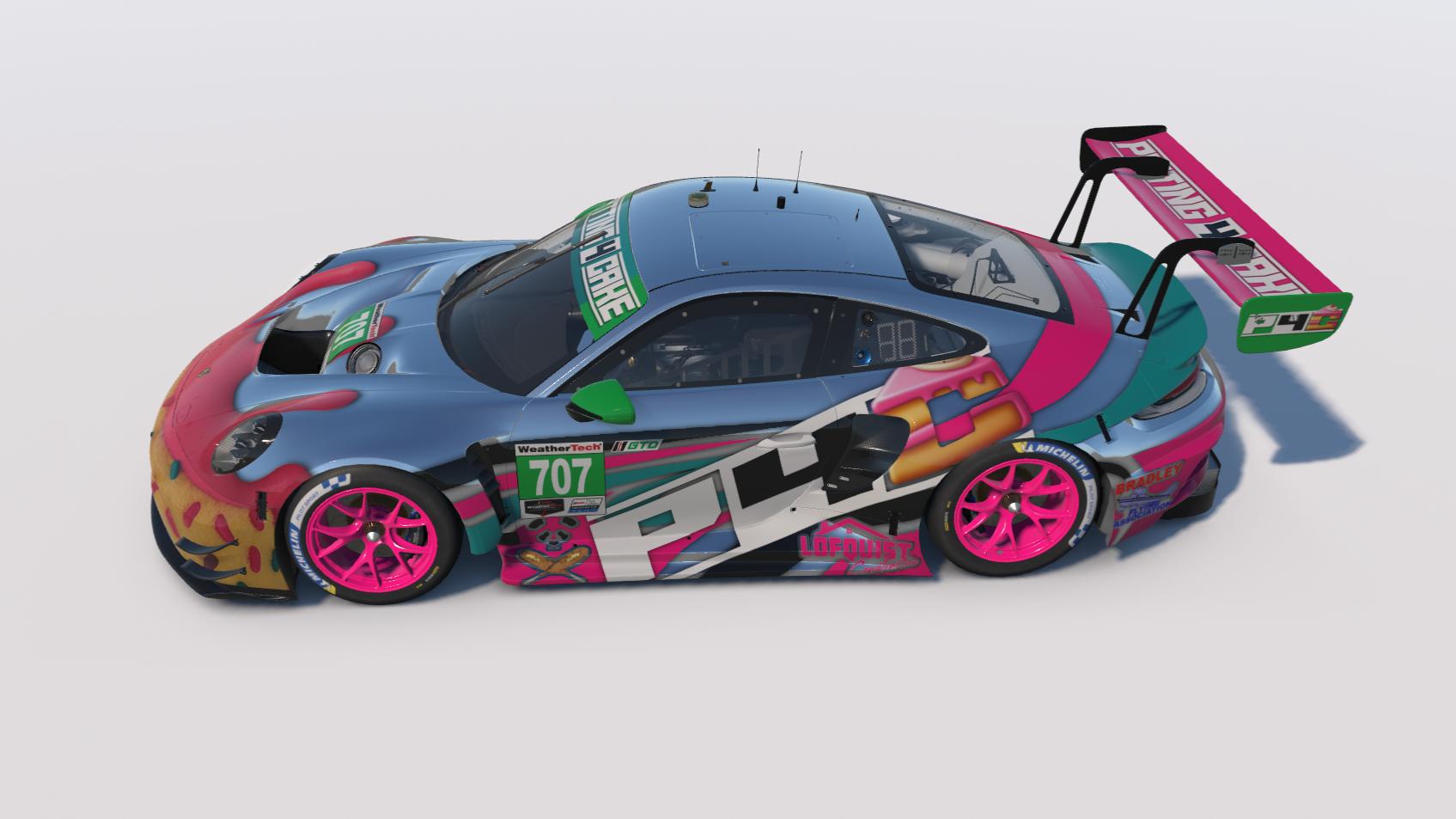 Pitting 4 Cake IMSA GTD Porsche 911 GT3 R by Mike Lofquist2 - Trading ...