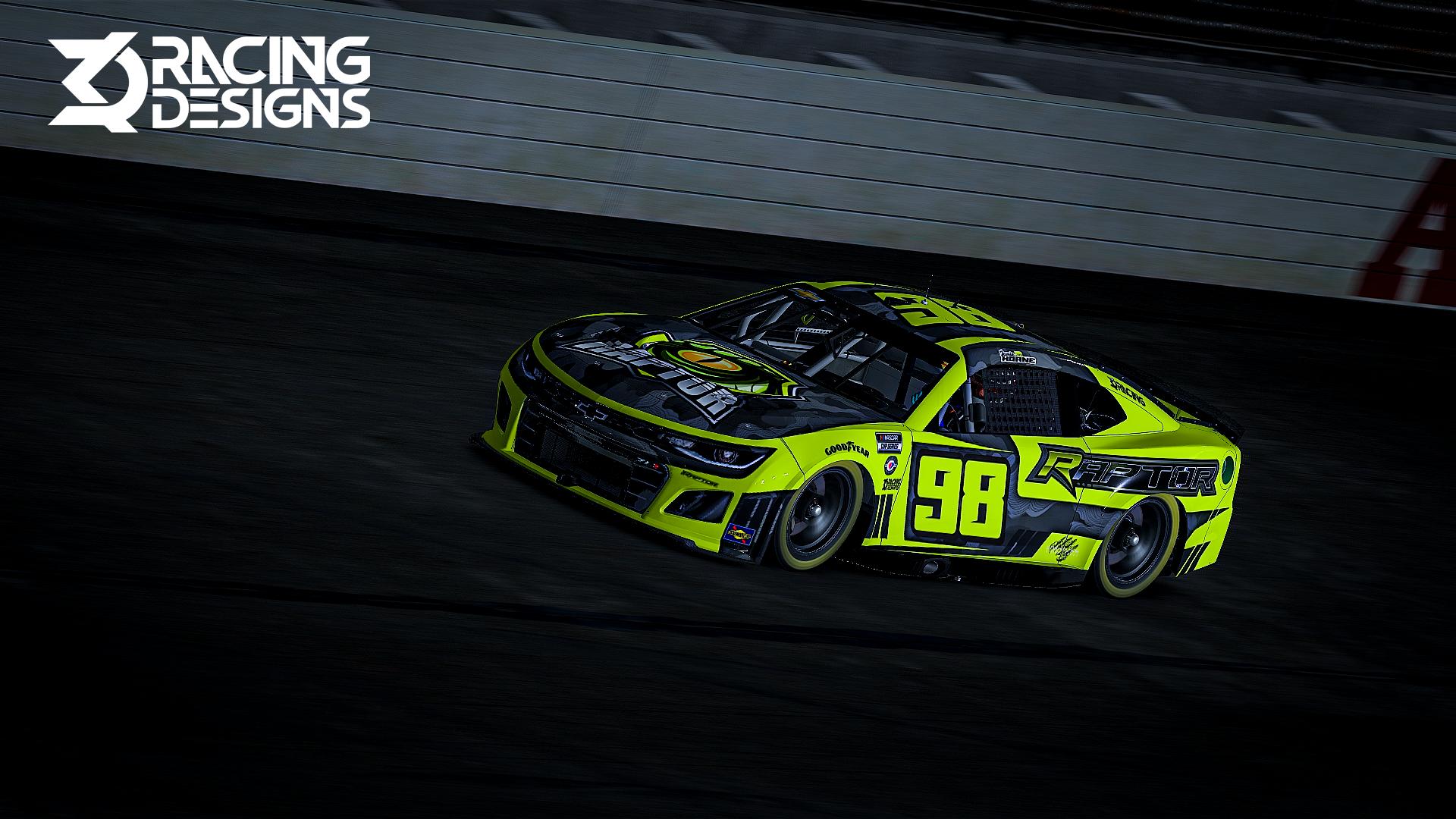 Jamie Horne #98 Raptor NextGen Camaro - Primary Variant by Johnathan ...