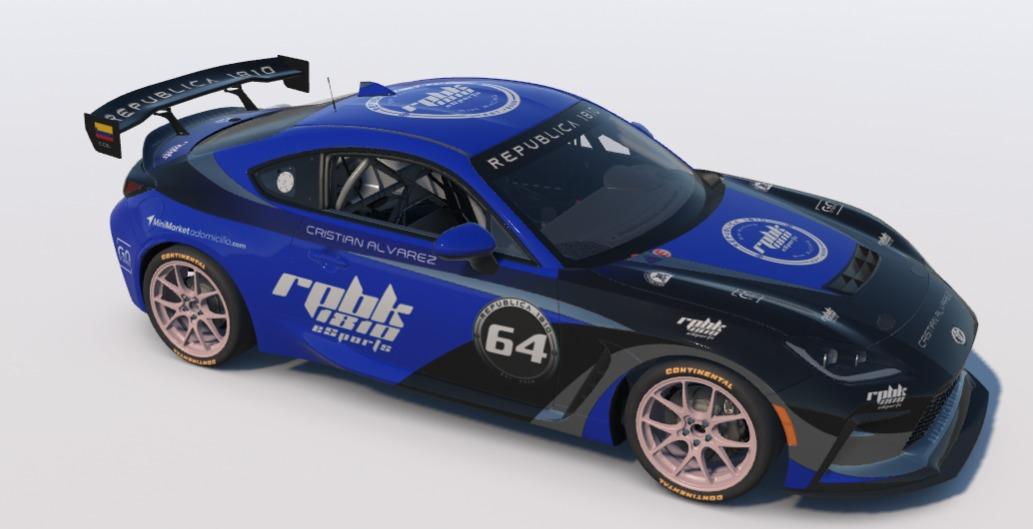 REPUBLICA 1810 Toyota GR 86 Cristian Alvarez by Gary Otero - Trading Paints