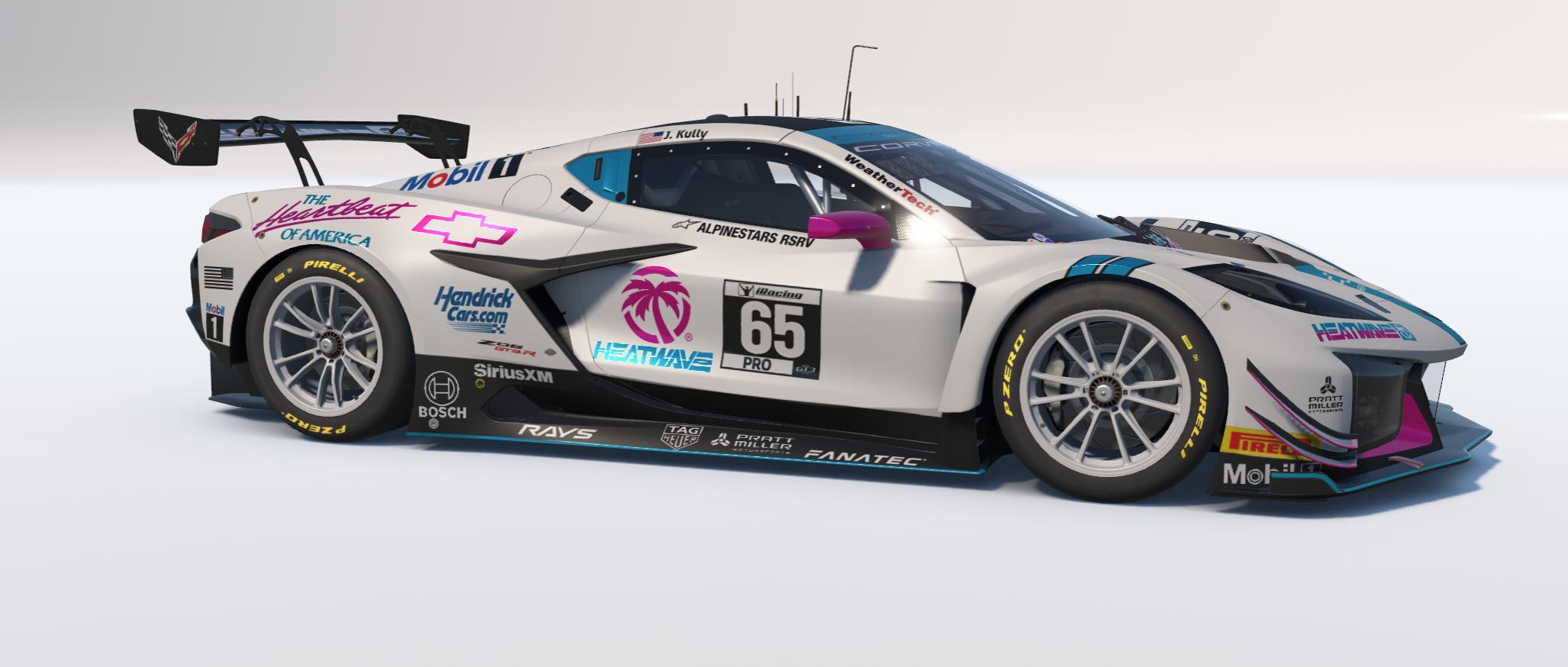 Heatwave Visual x Heartbeat of America Corvette Z06 GT3.R by Jace Kully ...