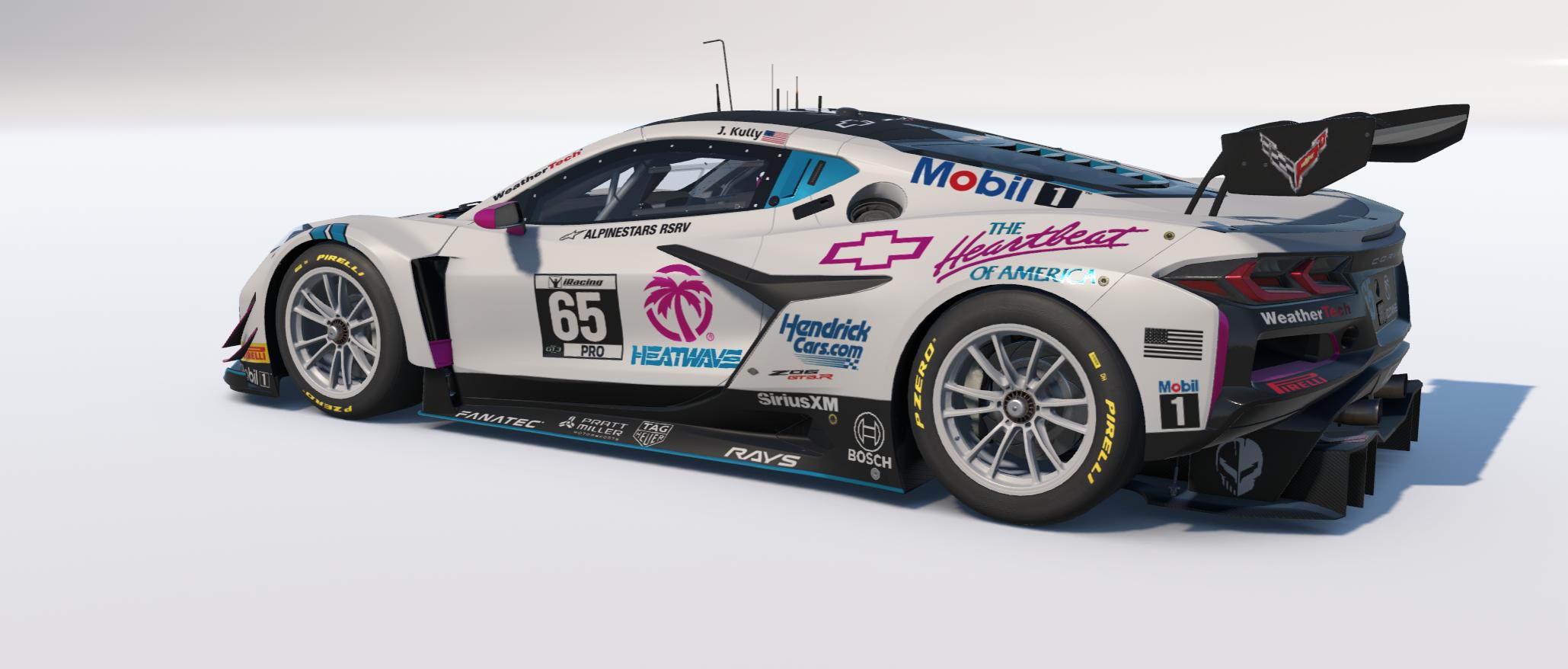 Heatwave Visual x Heartbeat of America Corvette Z06 GT3.R by Jace Kully ...