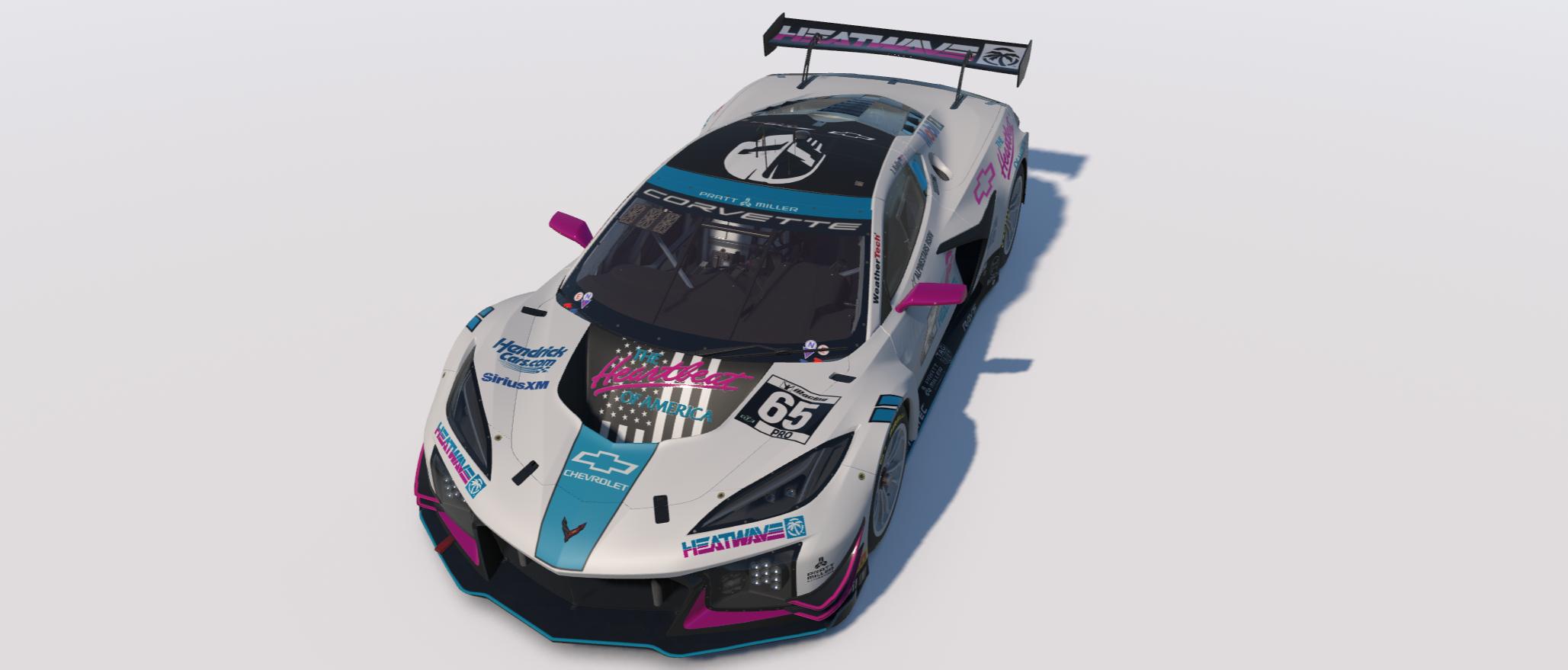Heatwave Visual x Heartbeat of America Corvette Z06 GT3.R by Jace Kully ...