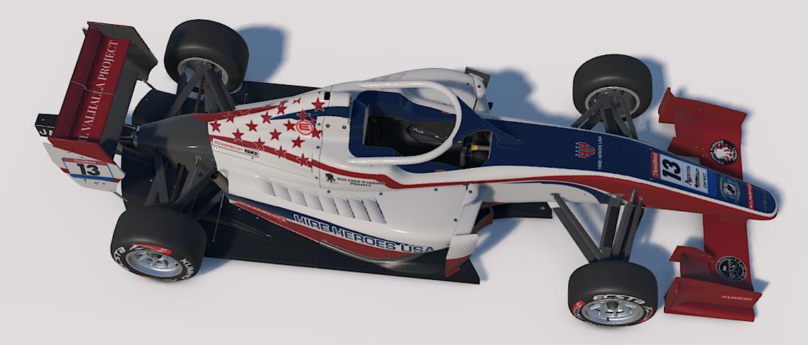 Hire Heroes USA Super Formula Light by Zane Rutherford - Trading Paints