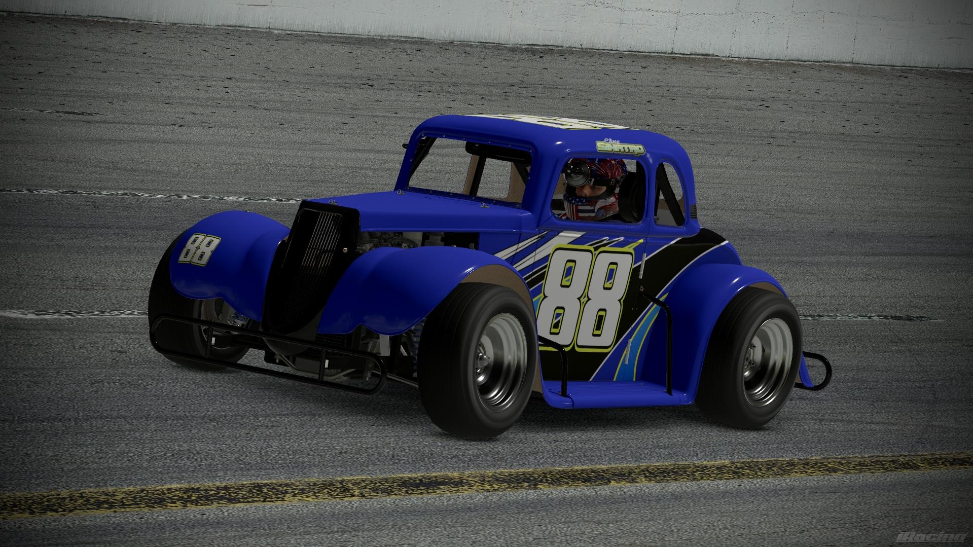 Chris Sinatro 2025 Legends Car (Sim - Stamped) by Chase Hummel ...
