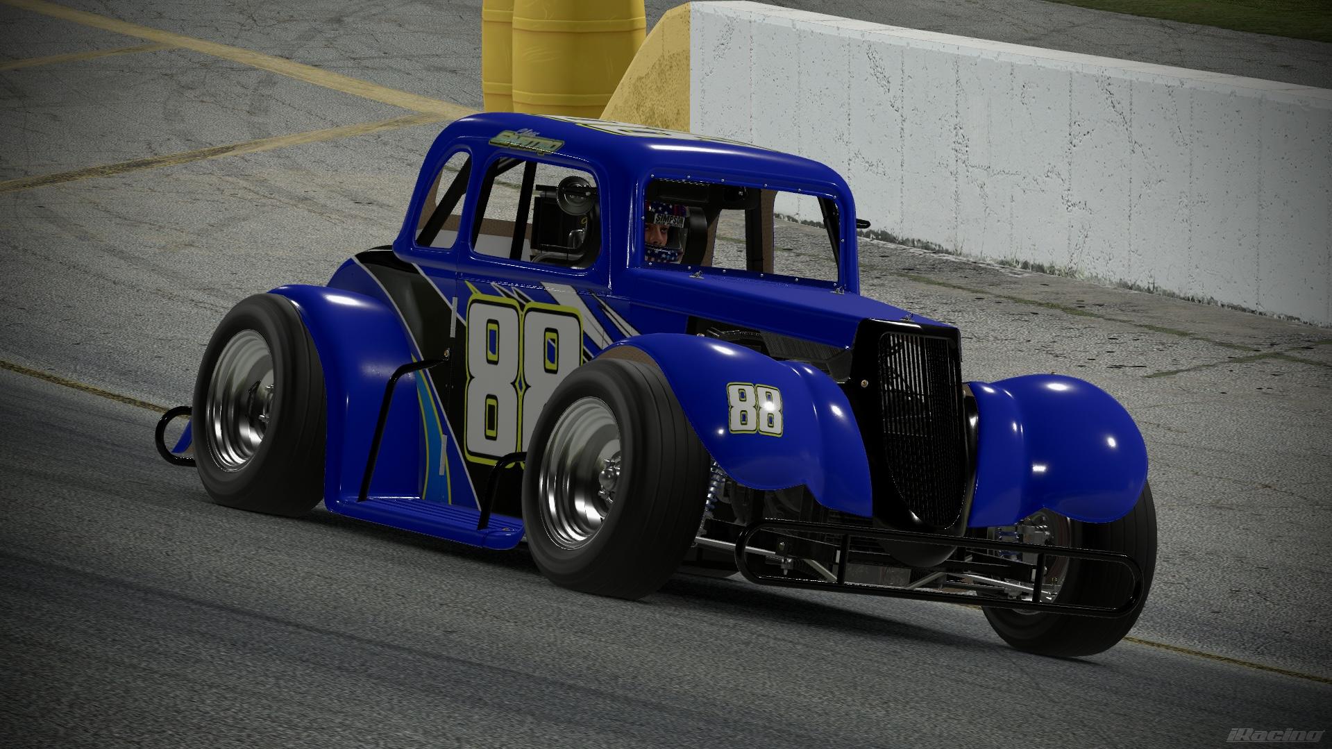 Chris Sinatro 2025 Legends Car (Sim - Stamped) by Chase Hummel ...