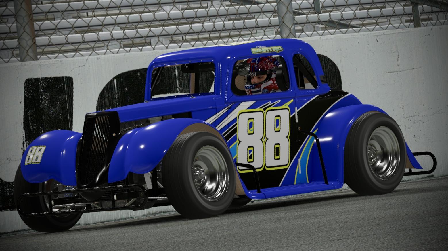 Chris Sinatro 2025 Legends Car (Sim - Stamped) by Chase Hummel ...