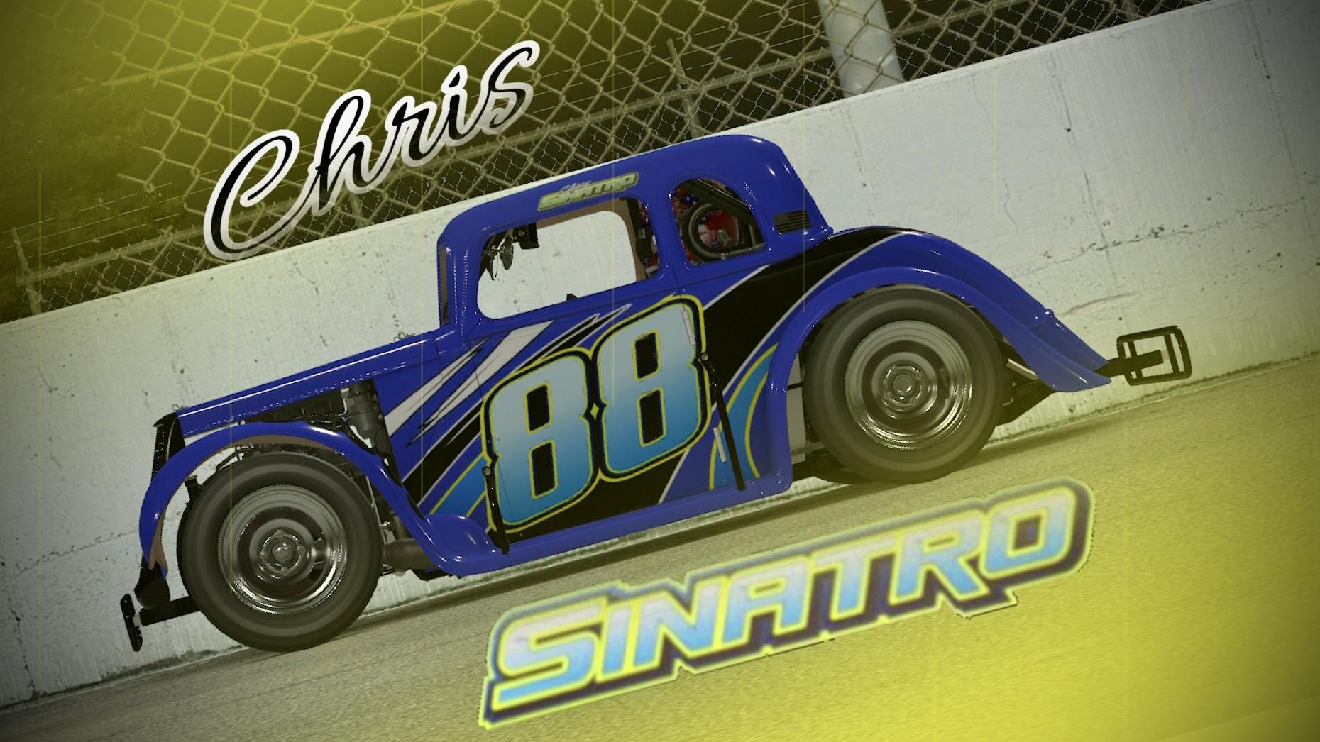 Chris Sinatro 2025 Legends Car (Custom Number) by Chase Hummel ...
