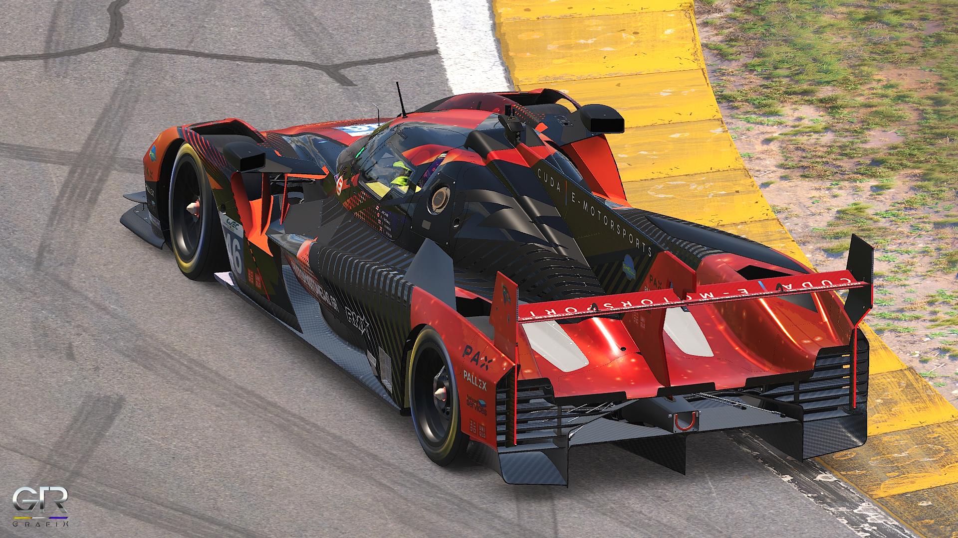 Cuda eMotorsports - 26 Daytona 24h Livery by Lewis Archer - Trading Paints