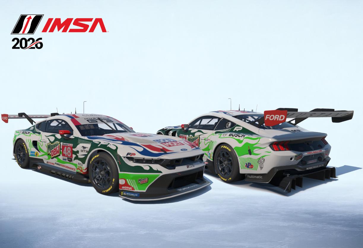 IMSA 2026 - Monkey House Racing by Christian Braun5 - Trading Paints
