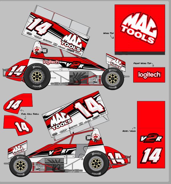 Mac Tools Sprint Car by JD Legg by Joel H. - Trading Paints