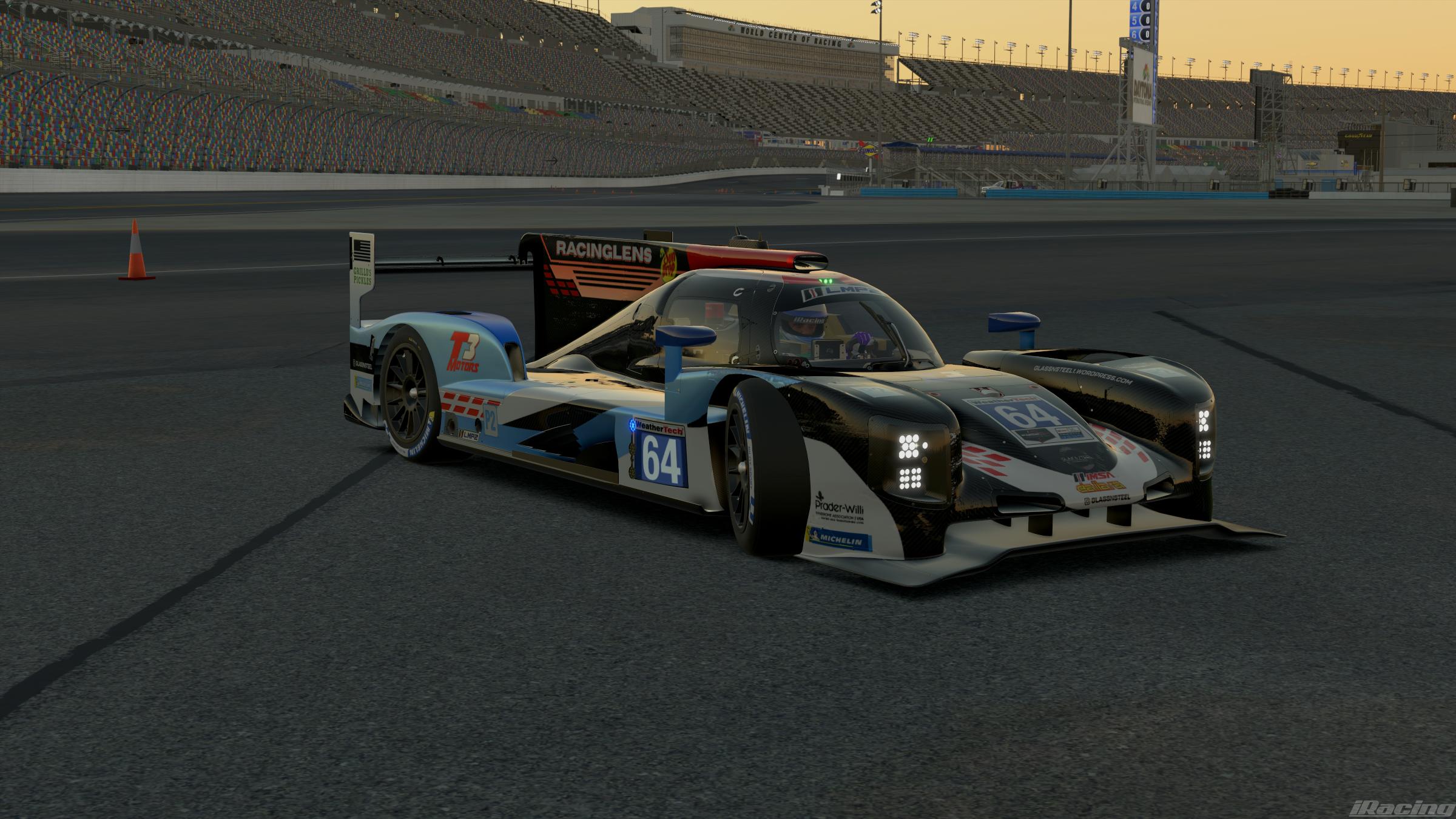T3 Motors Racinglens LMP2 Prototype by Miles Bagley - Trading Paints