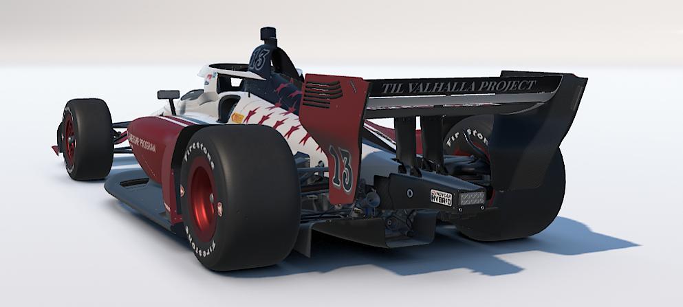Veterans Leadership Program Indy Car by Zane Rutherford - Trading Paints