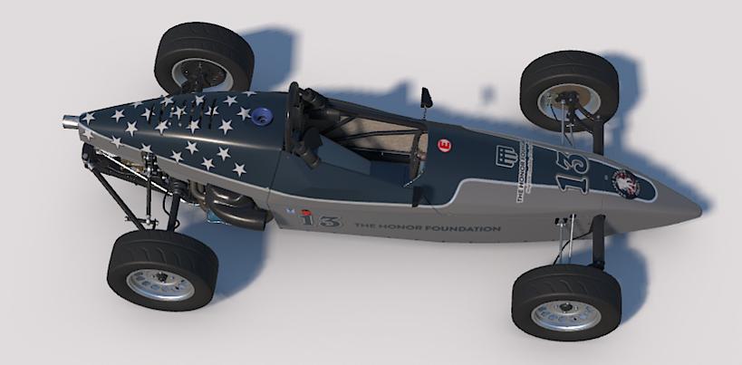 The Honor Foundation Formula Vee by Zane Rutherford - Trading Paints