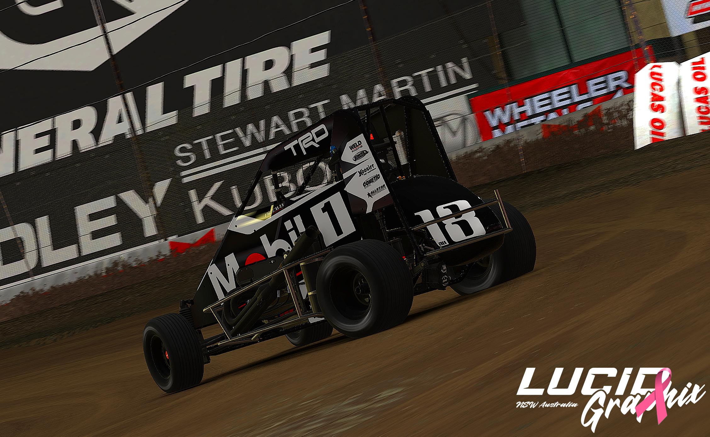 TRD-Mobil 1-Lucid Graphix Concept Dirt Midget Red by Jacob Freeman ...