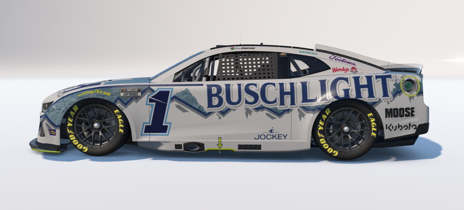 2026 #1 Ross Chastain Busch Light Chevrolet by Zach B. - Trading Paints