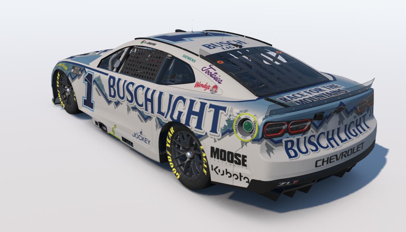 2026 #1 Ross Chastain Busch Light Chevrolet by Zach B. - Trading Paints