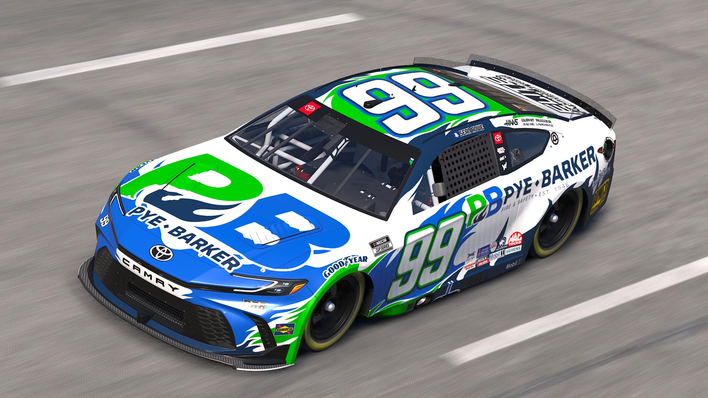 Sean Rowe Pye Barker Fire Safety Custom 99 by Sean Rowe - Trading Paints