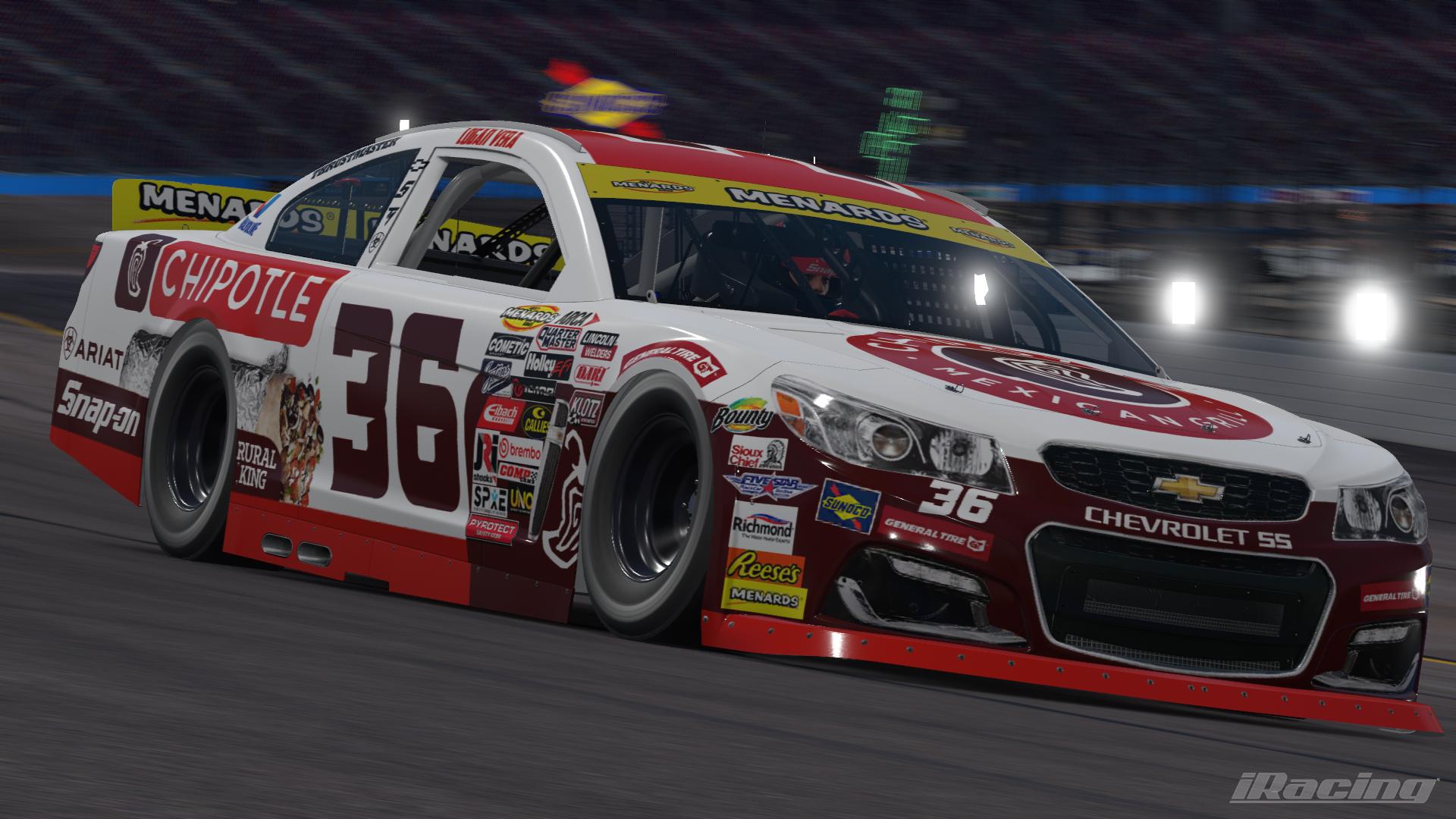 Chipotle Arca Chevy Giggity banner by Logan Vera - Trading Paints