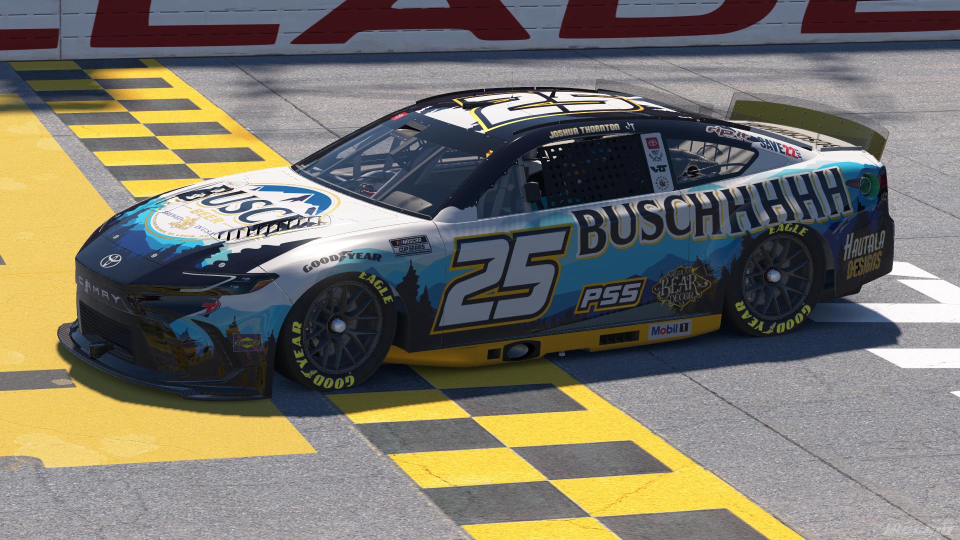 Busch 25 Camry by Jackson Hautala - Trading Paints