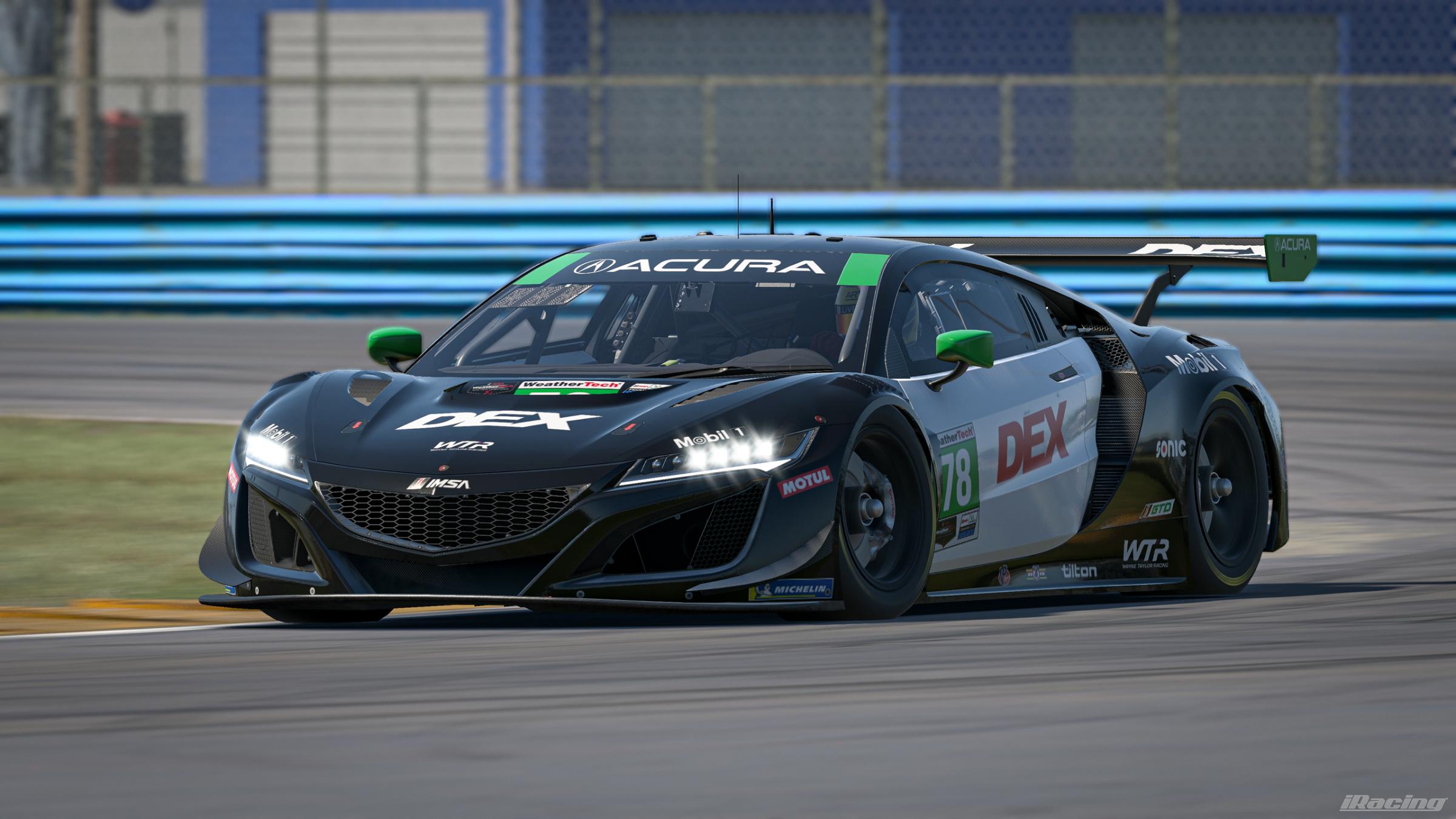 2026 #40 Wayne Taylor Racing Acura NSX GT3 EVO by Lewis Edwards ...