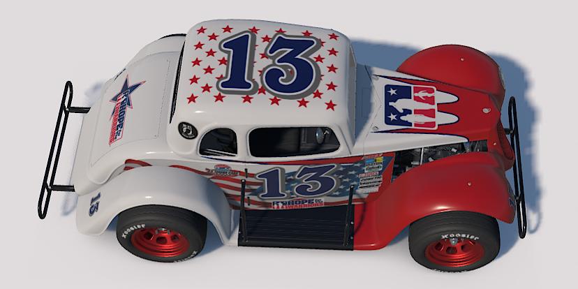 Hope for the Warriors Legends Ford by Zane Rutherford - Trading Paints