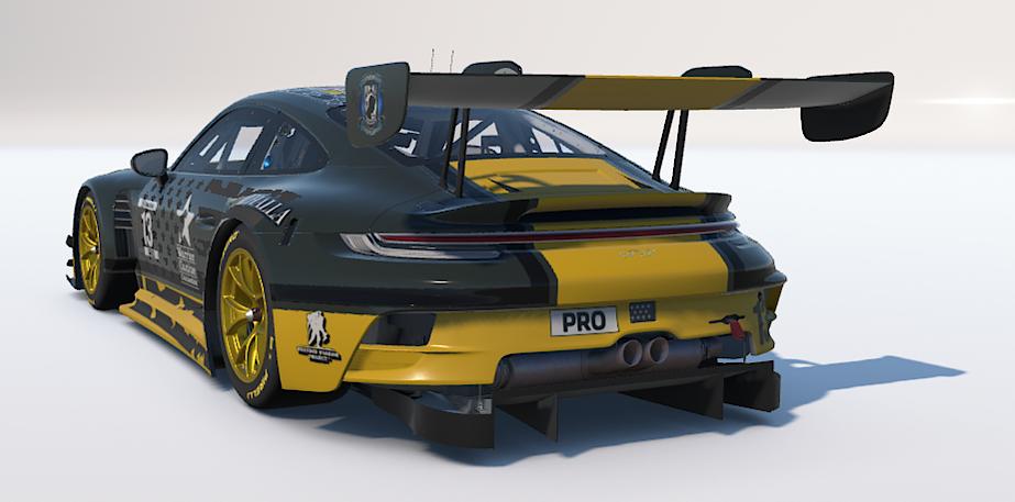 Warrior Canine Connection Porsche GT3 by Zane Rutherford - Trading Paints