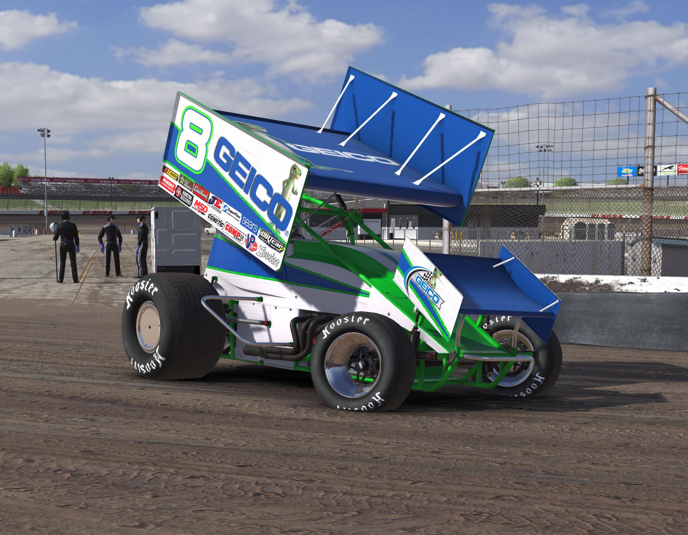 Geico Sprint by Jonathan Hamrick - Trading Paints