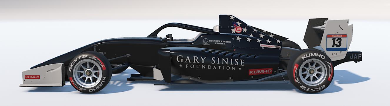Gary Sinise Foundation Super Formula Light by Zane Rutherford - Trading ...