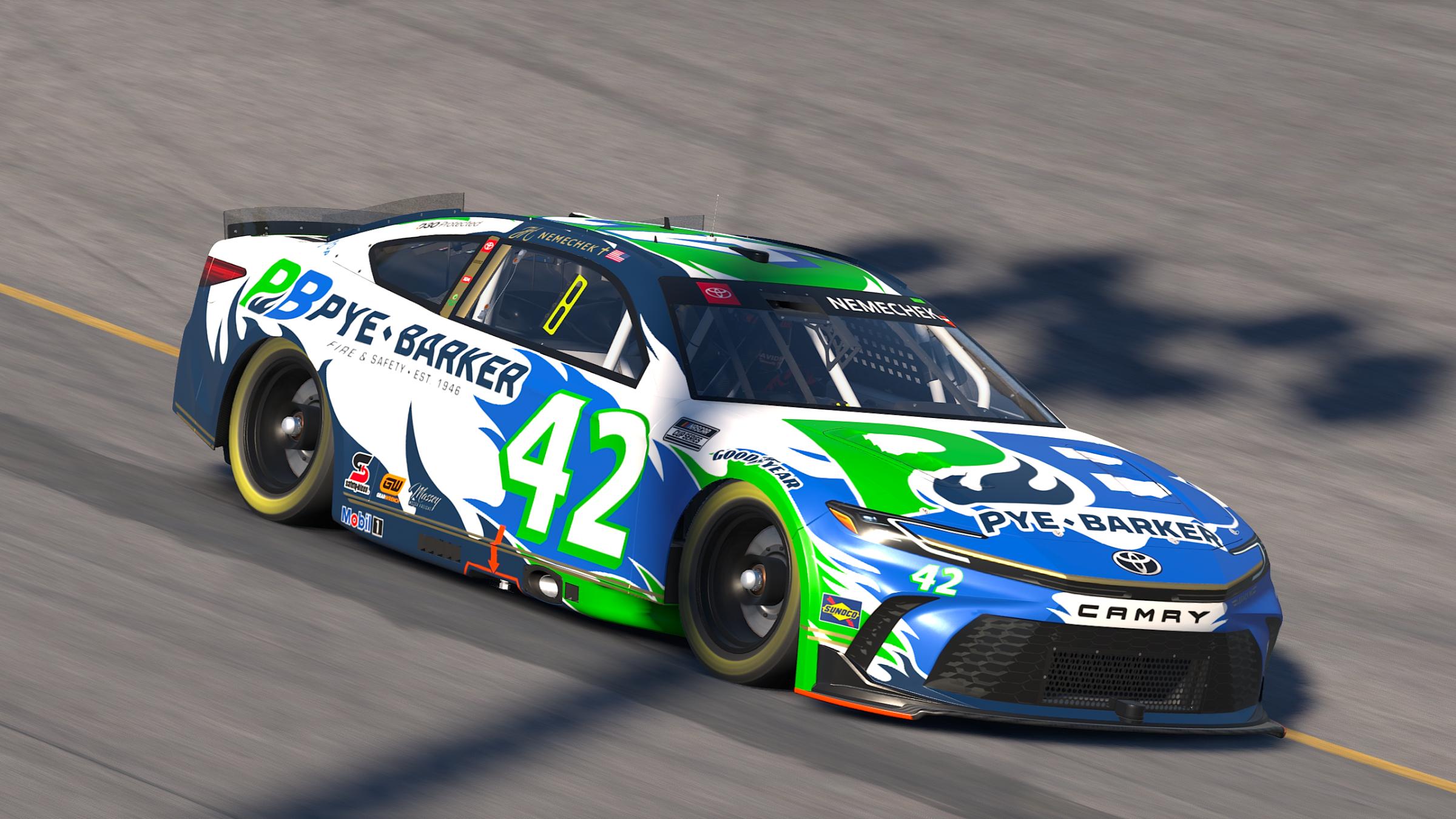 John Hunter Nemechek Pye Barker Fire Safety 2026 Concept by Sean Rowe ...