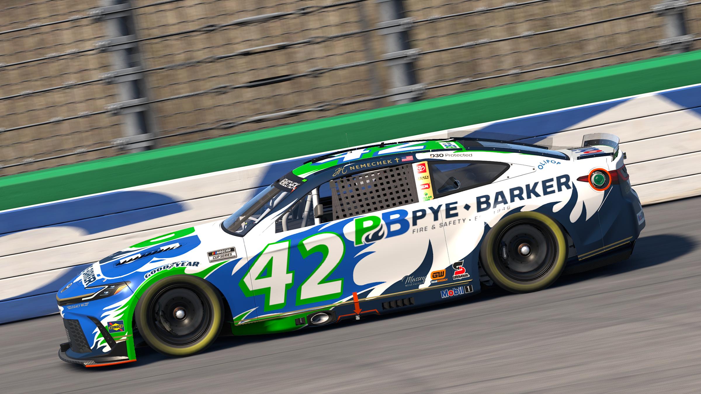 John Hunter Nemechek Pye Barker Fire Safety 2026 Concept by Sean Rowe ...