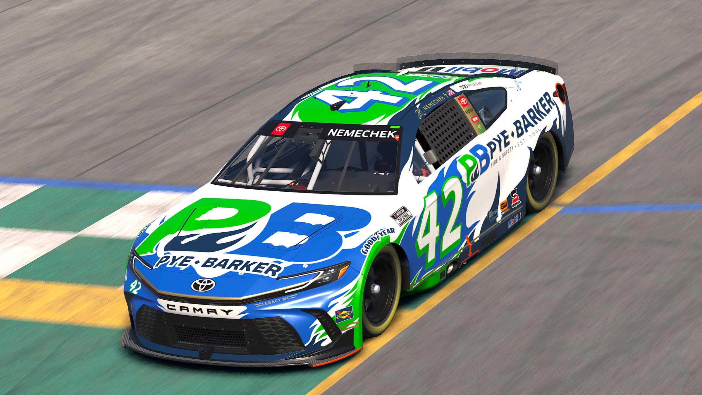 John Hunter Nemechek Pye Barker Fire Safety 2026 Concept by Sean Rowe ...