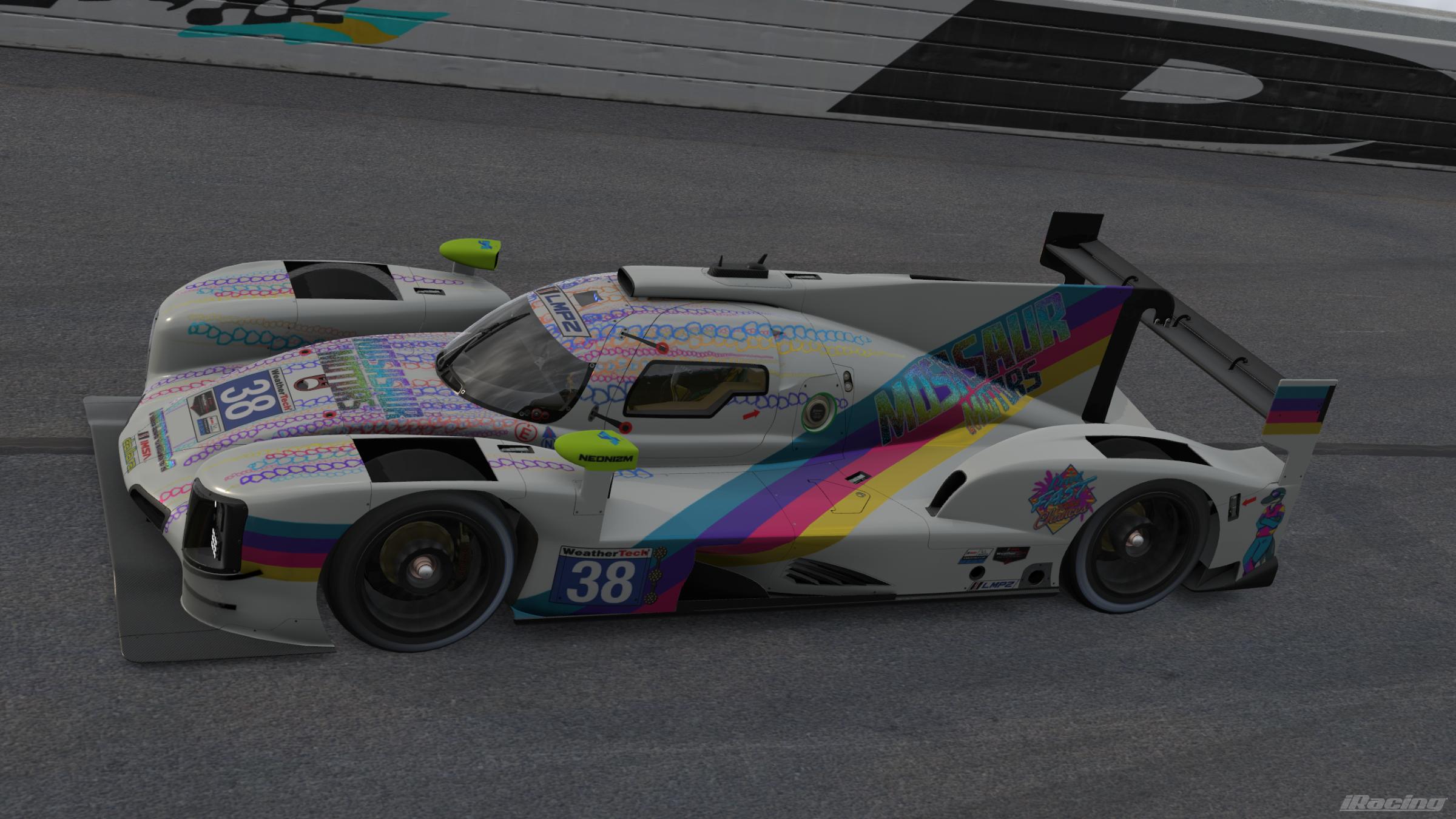2026 Mosasaur Motors LMP2 Livery Daytona Special by Cale Hornford ...