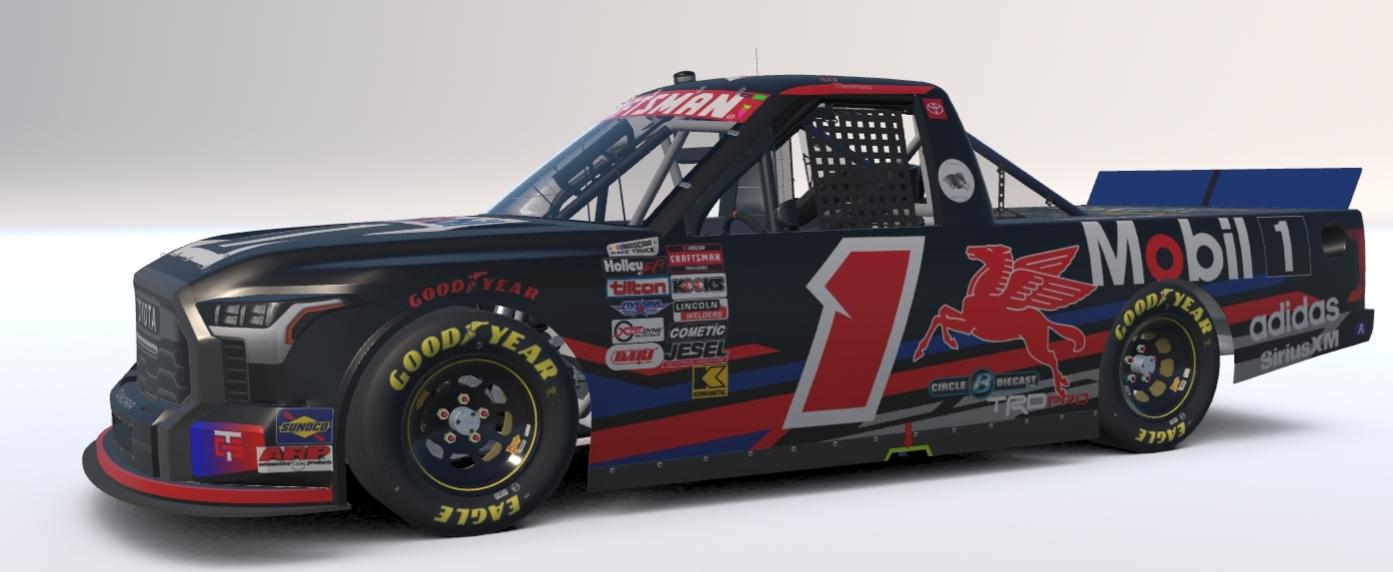 DJ Thomas Mobil1 Toyota Tundra by Seth Burciaga - Trading Paints