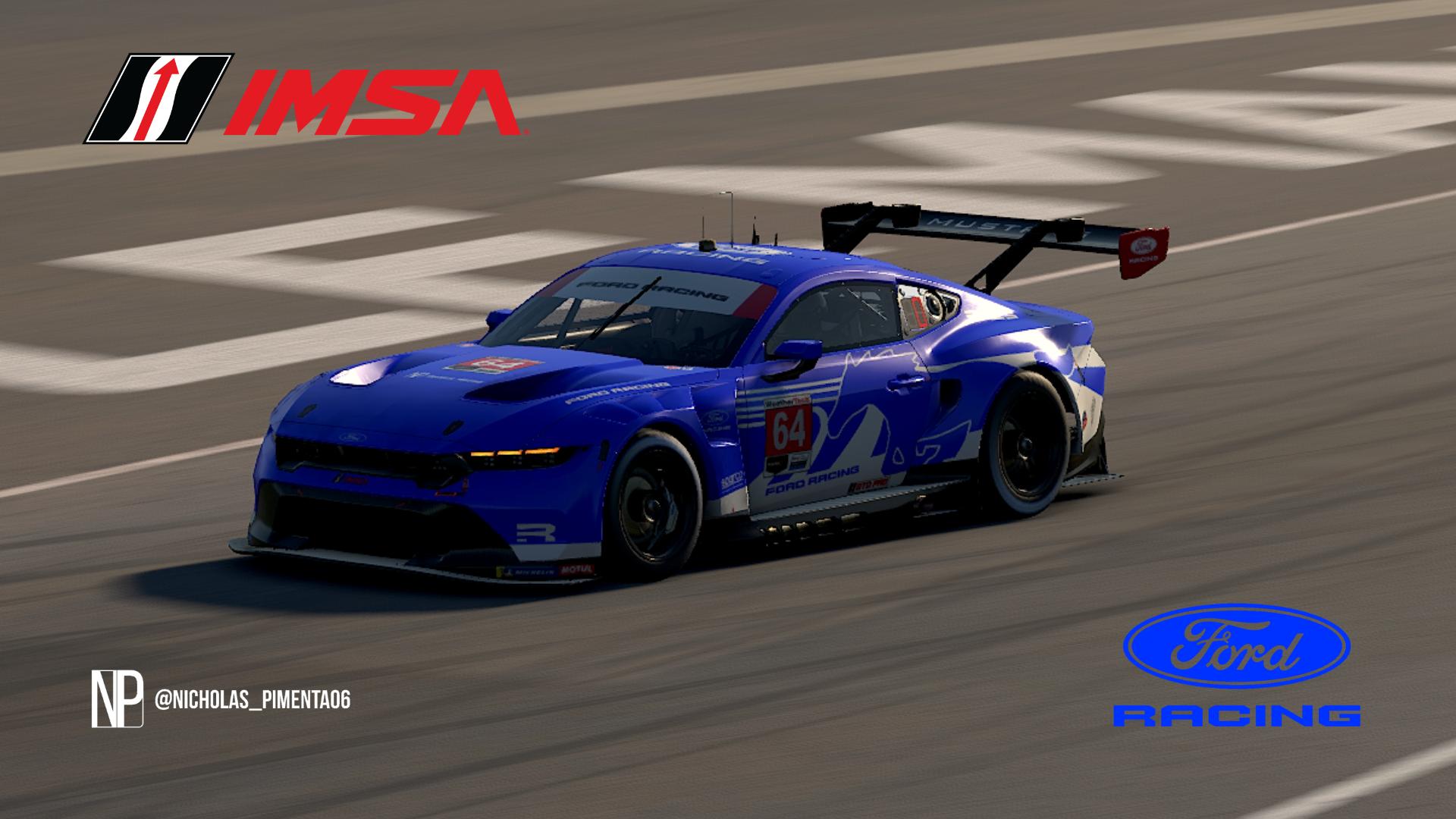 IMSA 2026 - Ford Racing by Nicholas Pimenta - Trading Paints