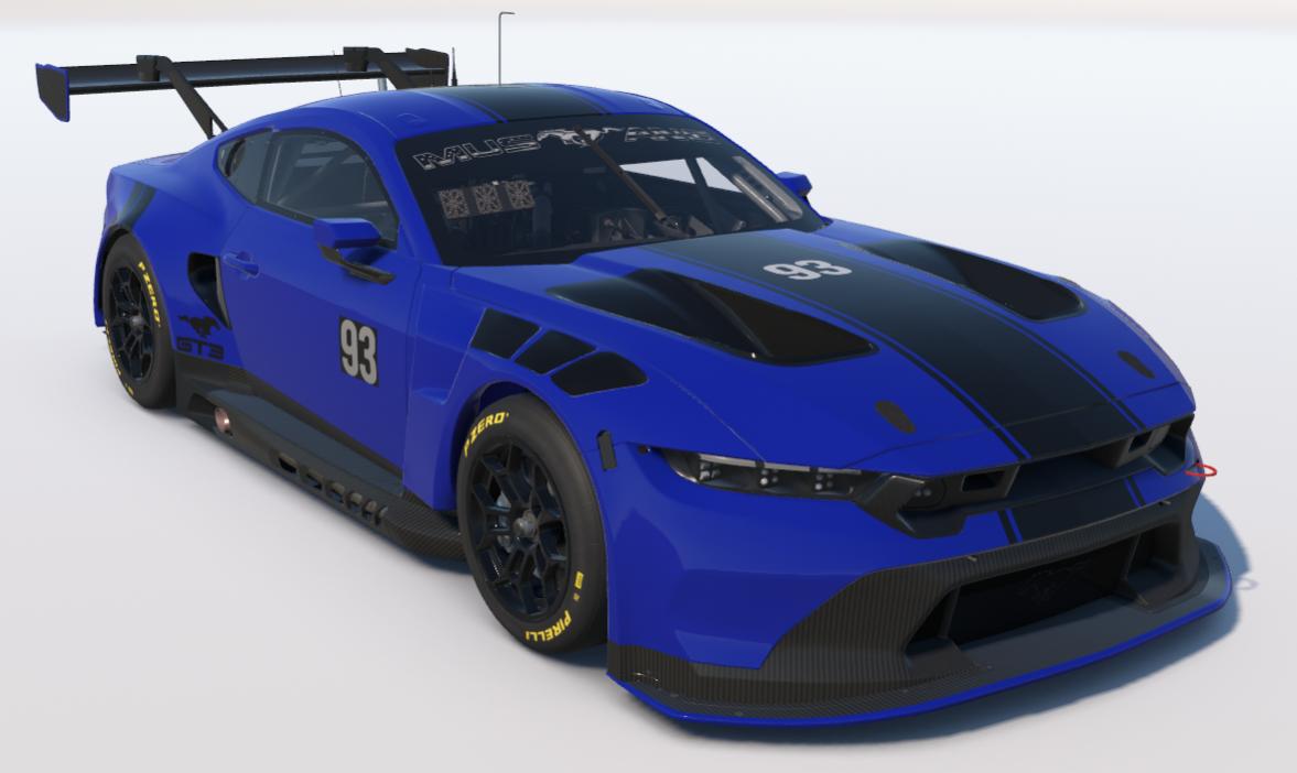 Voodoo Blue Mustang by Brad Younkman - Trading Paints