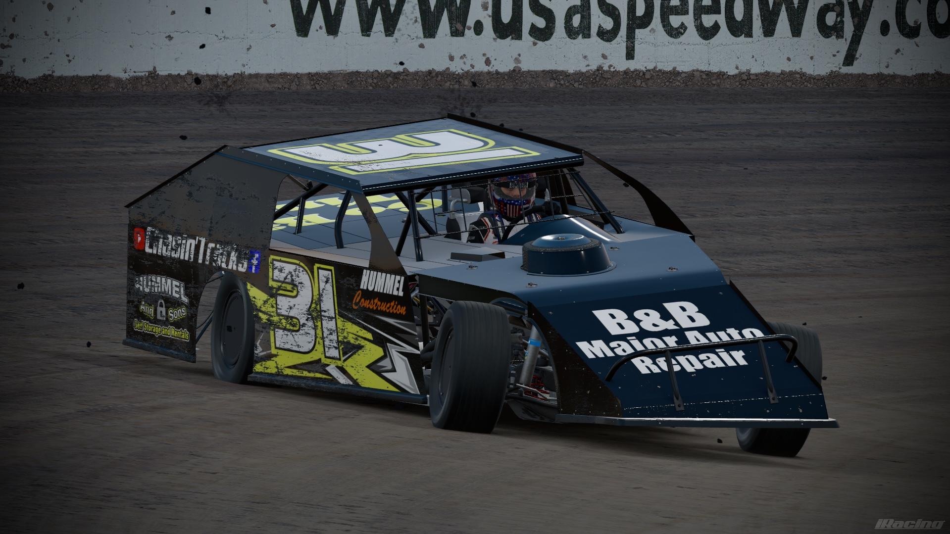 Dan Hummel Jr. Chasin Tracks Dirt UMP Modified (Sim - Stamped) by Chase ...