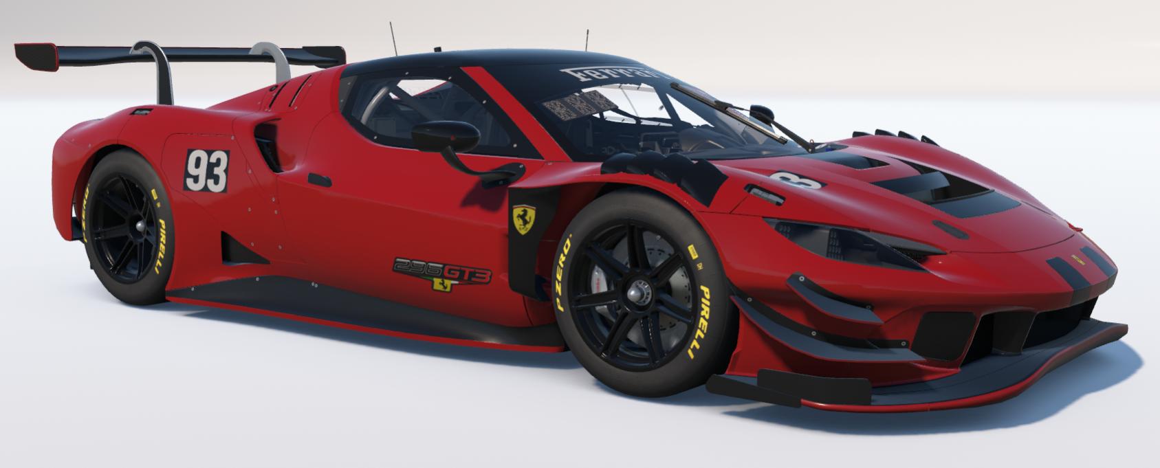 Rosso Corsa Red Ferrari by Brad Younkman - Trading Paints