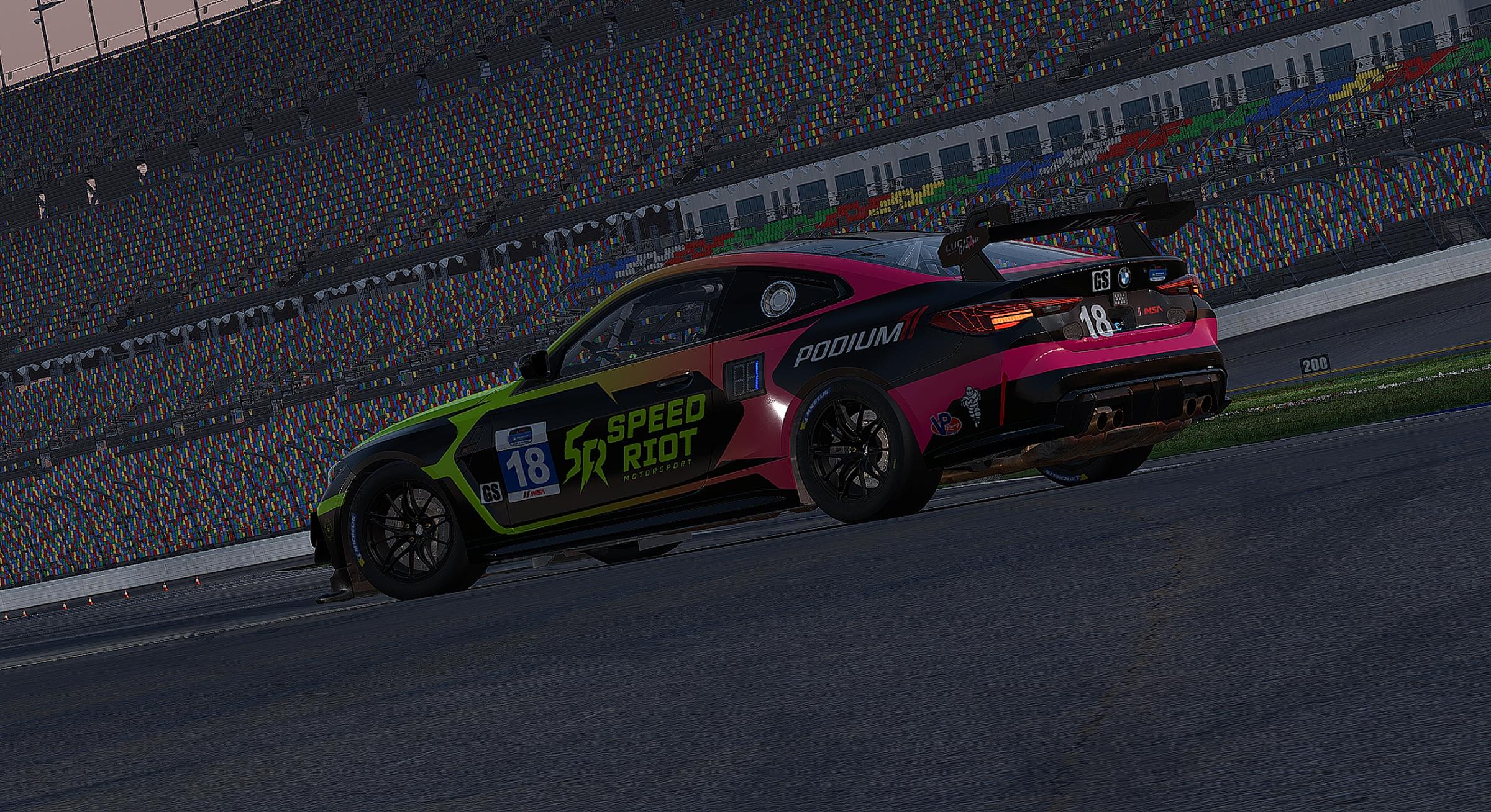 Josh Travis BMW M4 G82 GT4 Evo IMSA by Jacob Freeman - Trading Paints