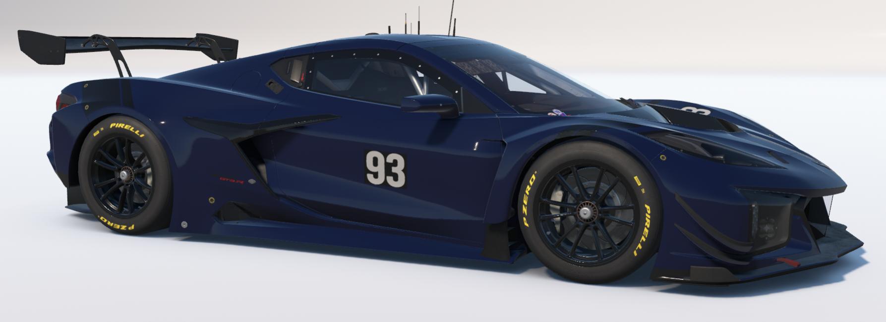 Space Indigo Corvette by Brad Younkman - Trading Paints