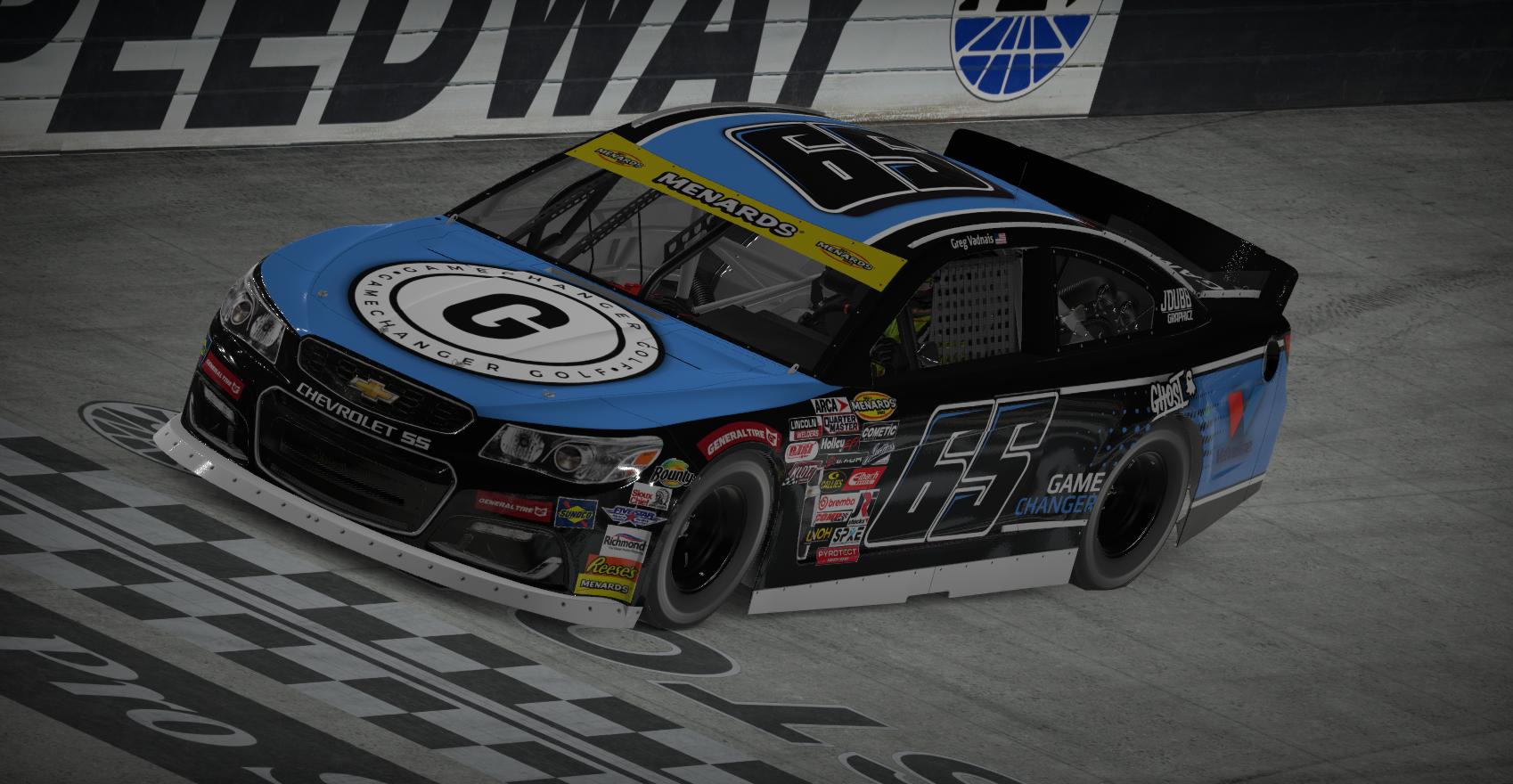Greg Vadnais / Game Changer ARCA Chevrolet SS / #65 by Joshua Wright3 ...