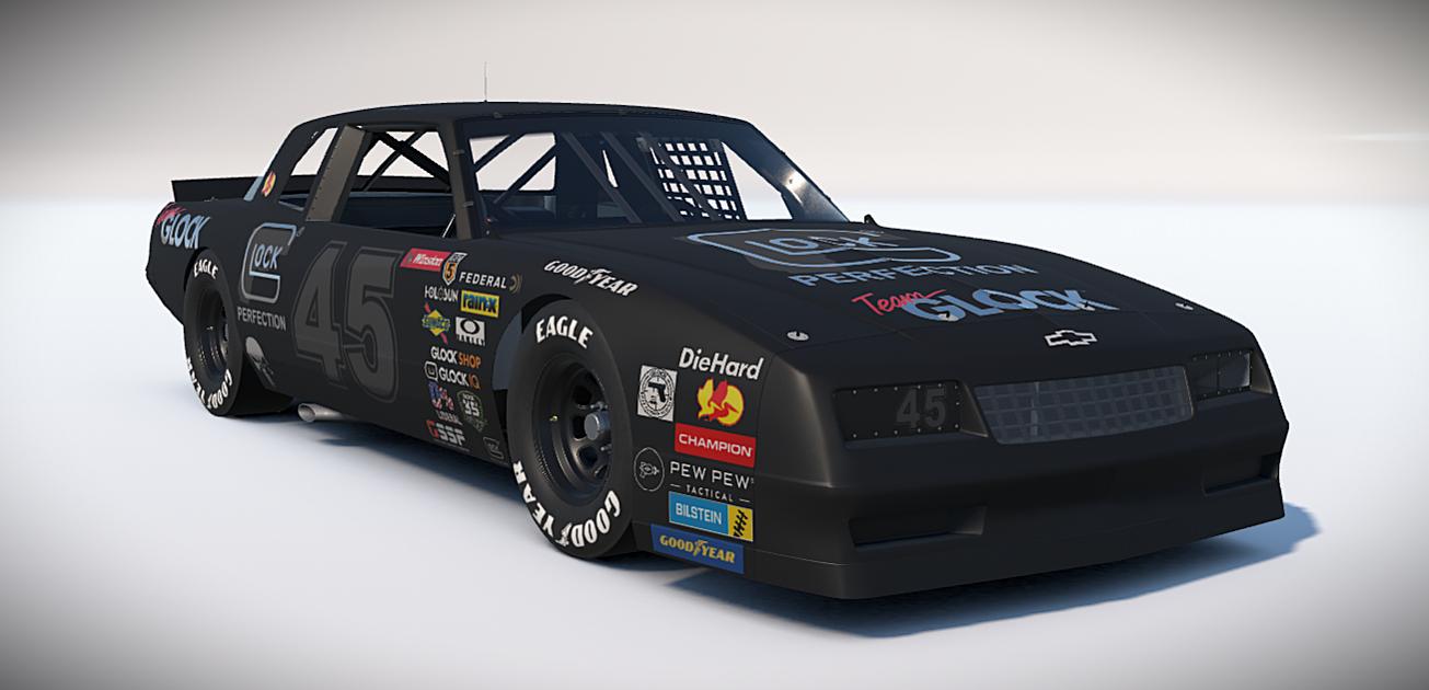 NASCAR Legends Chev Monte Carlo 87 Team Glock by Hallam Cott - Trading ...