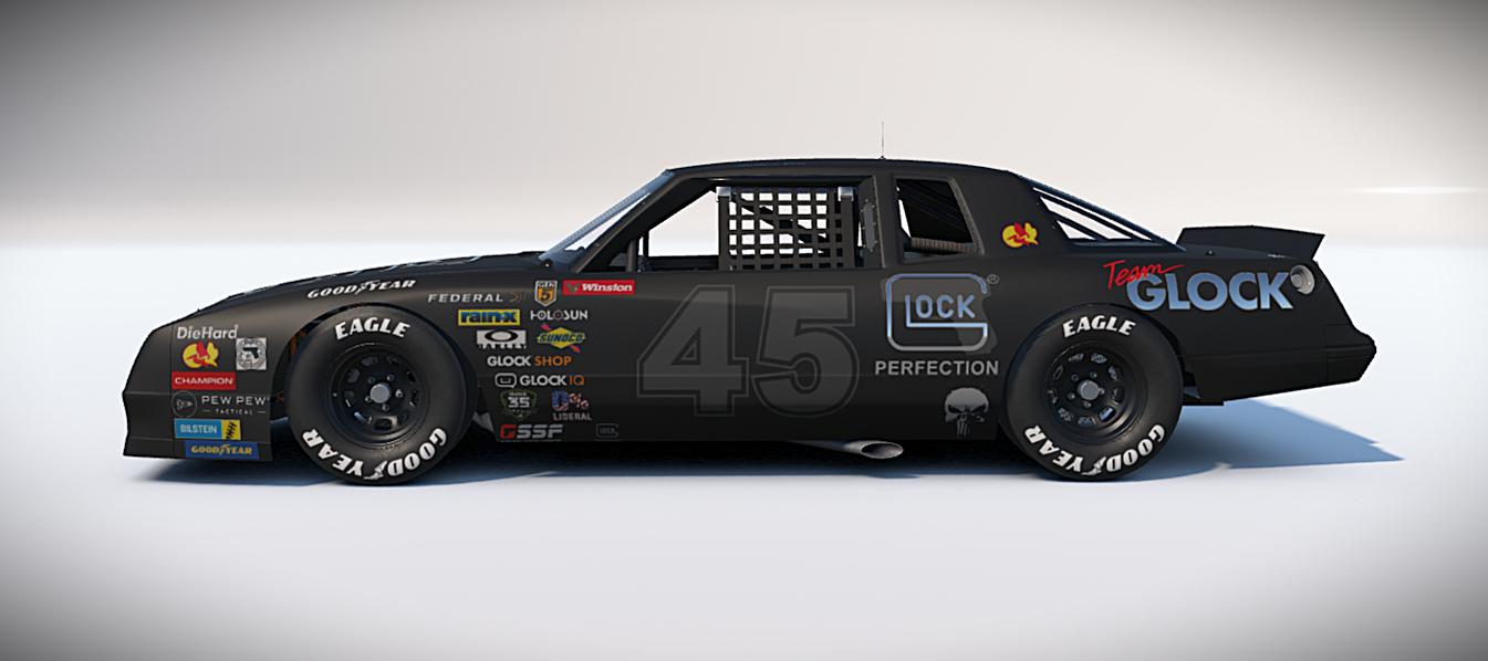 NASCAR Legends Chev Monte Carlo 87 Team Glock by Hallam Cott - Trading ...