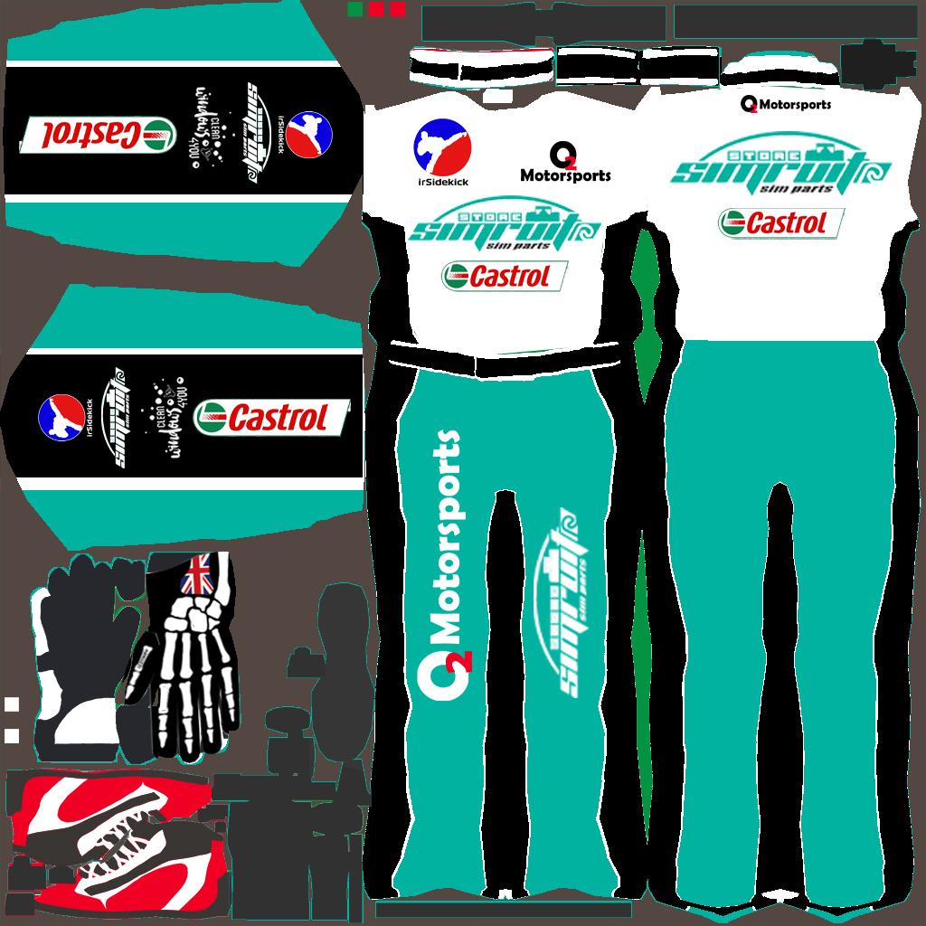 Sim Ruito Driver Suit by Gene N. - Trading Paints