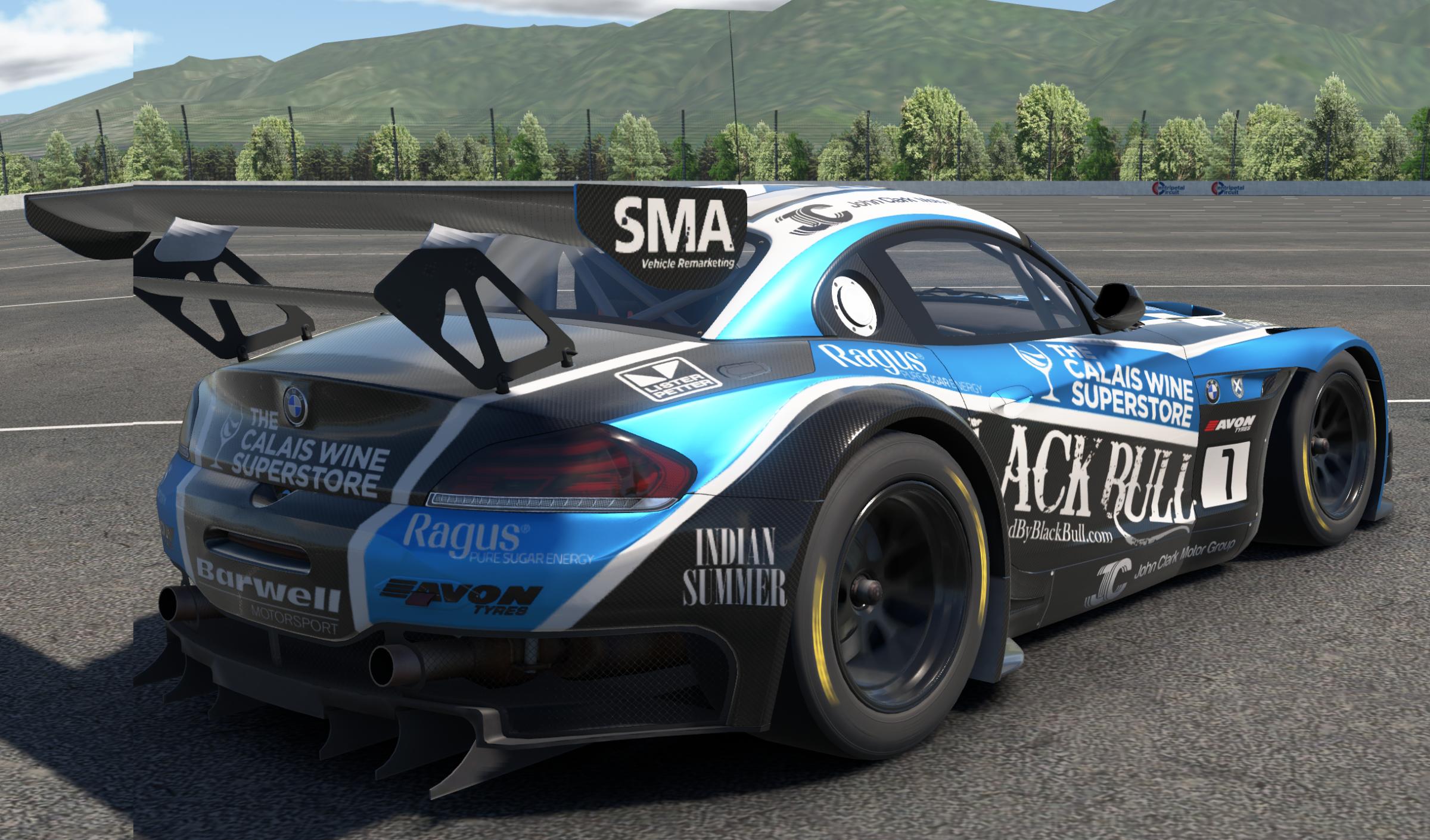 Barwell Motorsports Heritage Division BMW Z4 GT3 Ecurie Ecosse / Black ...